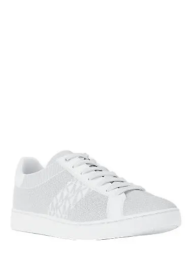 Michael Kors Jacob Mixed-media Sneakers - White