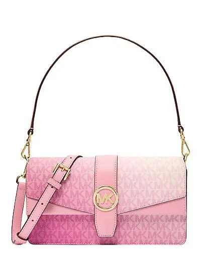 Michael Kors Greenwich Medium Convertible Shoulder Bag - Pink