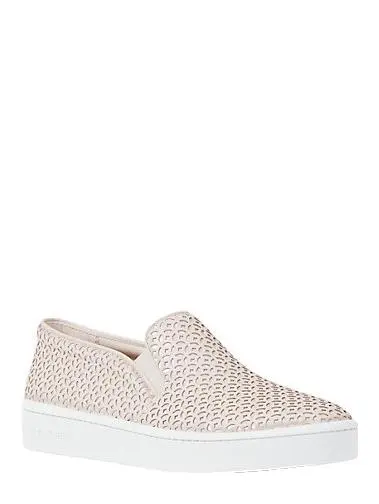 Michael Kors Keaton Perforated Slip-on Sneaker - Natural