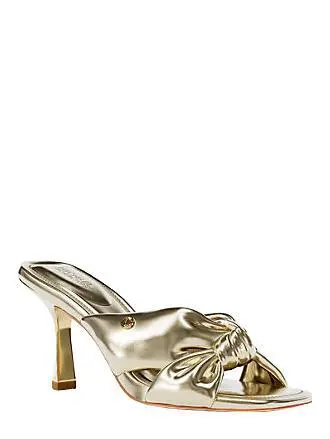 Michael Kors Elena Metallic Sandal - Gold