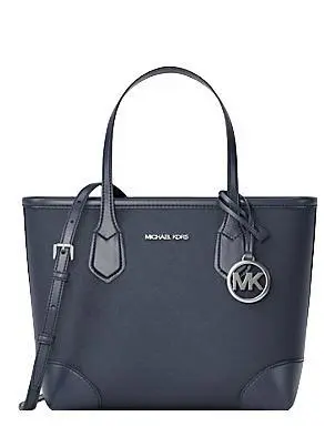 Michael Kors Eva Extra-small Saffiano Leather Convertible Tote Bag - Blue