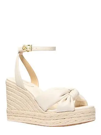Michael Kors Elena Wedge Sandal - Natural