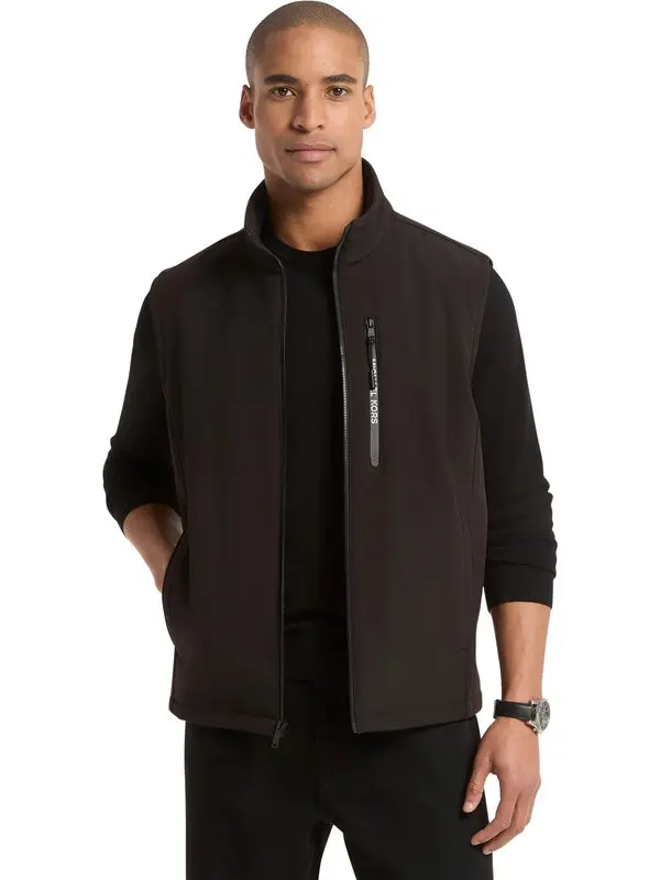 Michael Kors Zip-up Vest - Black