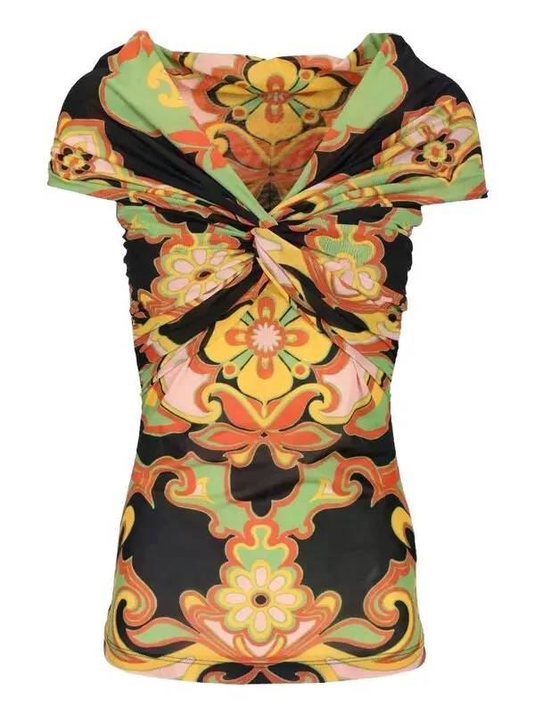 Etro Off-shoulder Top - Black