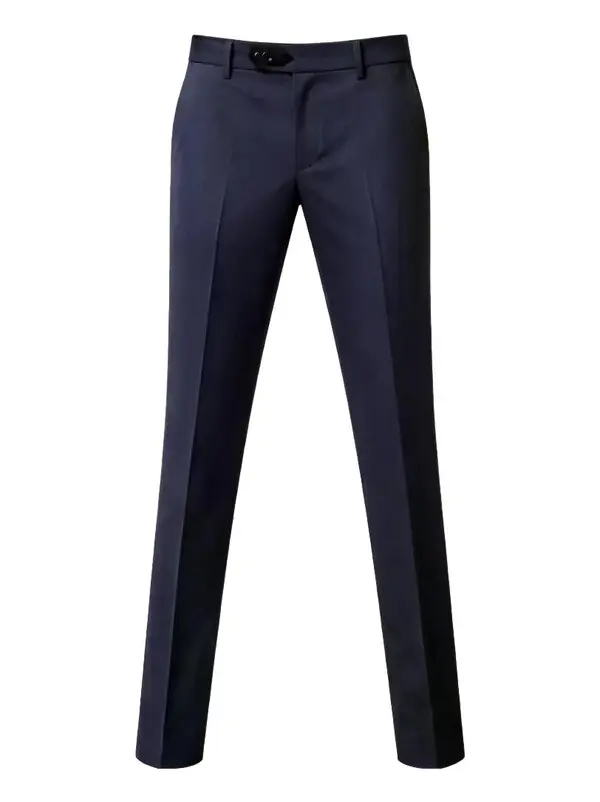 FRANZESE COLLECTION Button-fastening Pleated Trousers - Blue