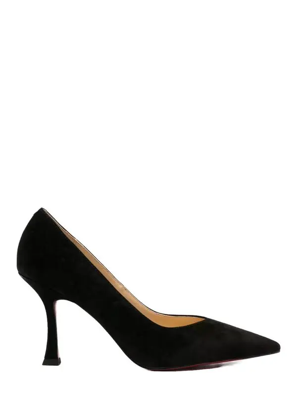 ADRIANNA FERETTI Pointed-toe Suede Pumps - Black