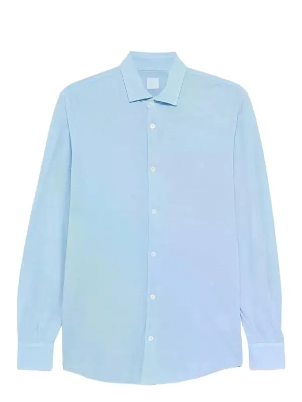 Fedeli Buttoned Shirt - Blue