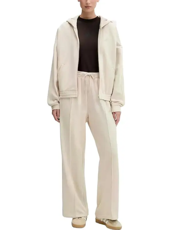 Adidas Embroidered Drawstring Tracksuit - Neutrals