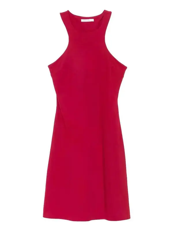 Patrizia Pepe Racerback Mini Dress - Red