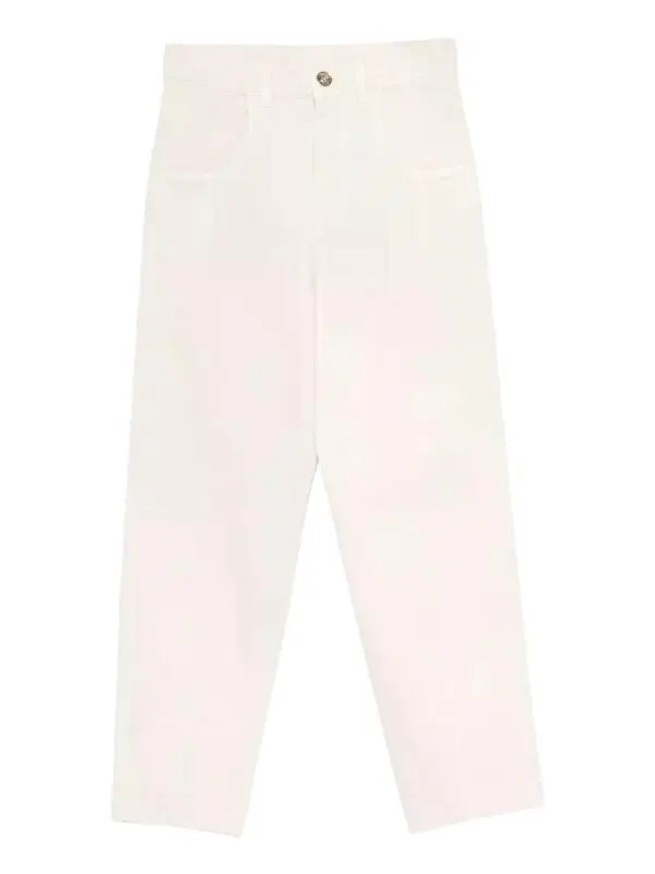 Eleventy Belt-loop Trousers - Neutrals