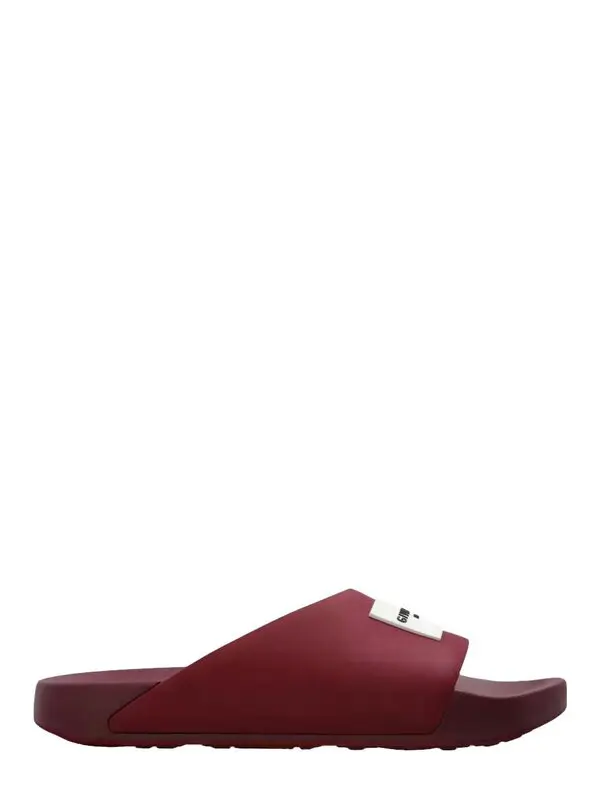 Givenchy Logo-patch Slides - Red