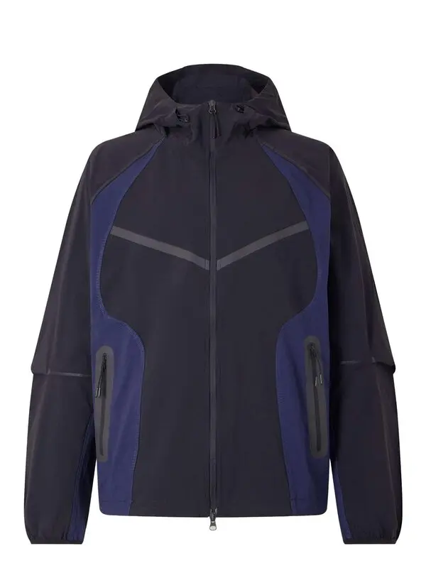 Nike Colour-block Dri-fit Hooded Jacket - Black