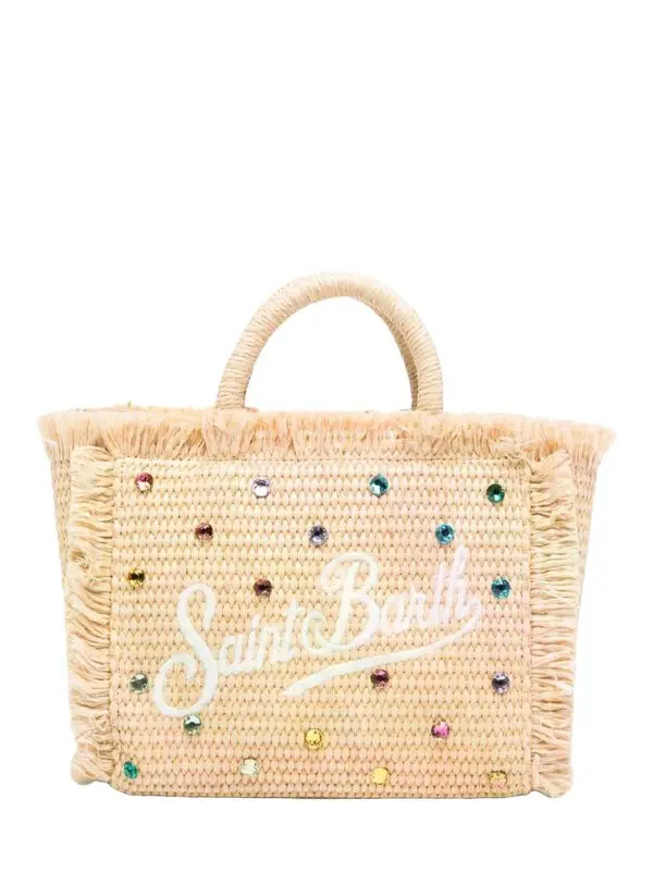 MC2 SAINT BARTH Embellished Tote - Neutrals