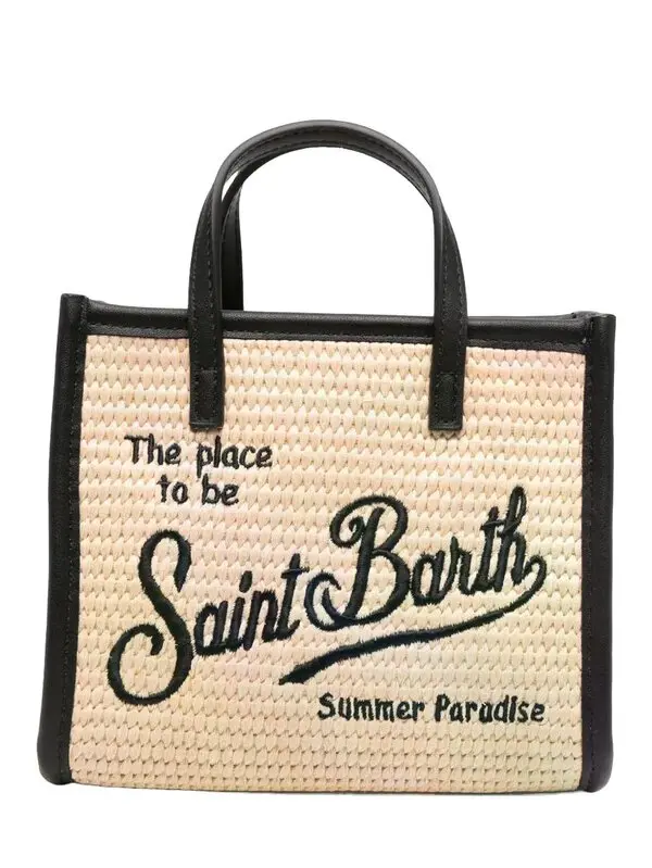 MC2 SAINT BARTH Mini Vivian Tote Bag - Neutrals