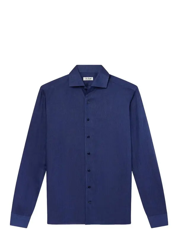 DE PETRILLO Linen Shirt - Blue