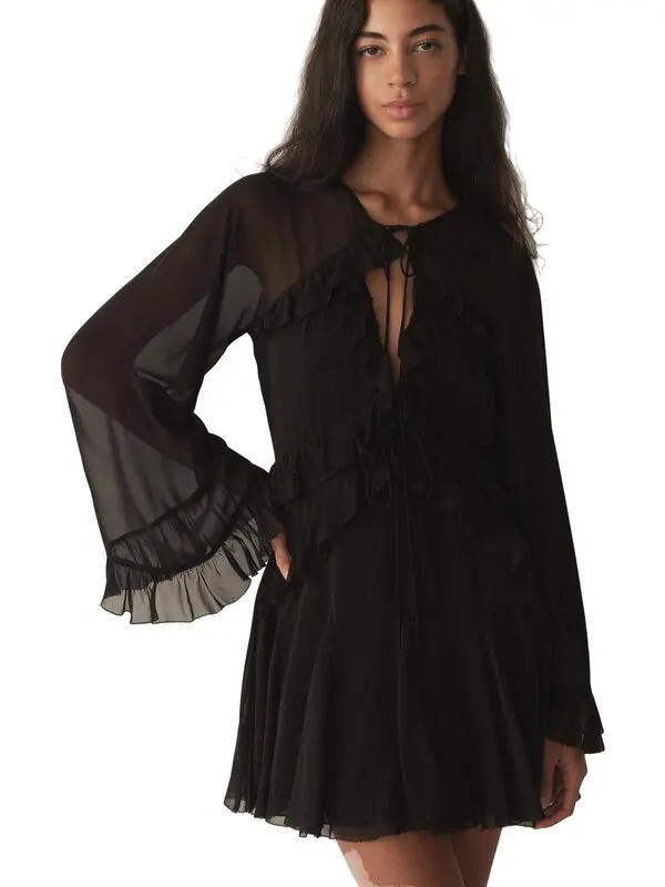HMD Clarisse Mini Dress - Black