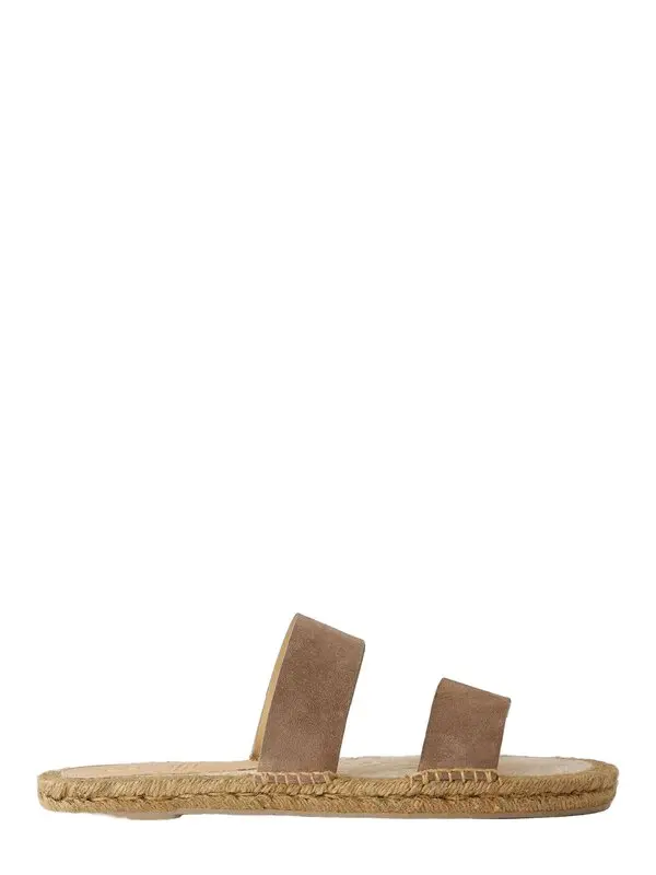 CastaÑer Kenny Suede Sandals - Taupe