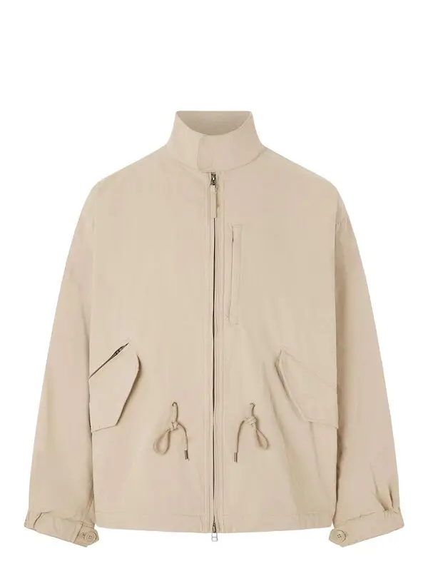 FRIZMWORKS Harrington Cotton-blend Jacket - Beige