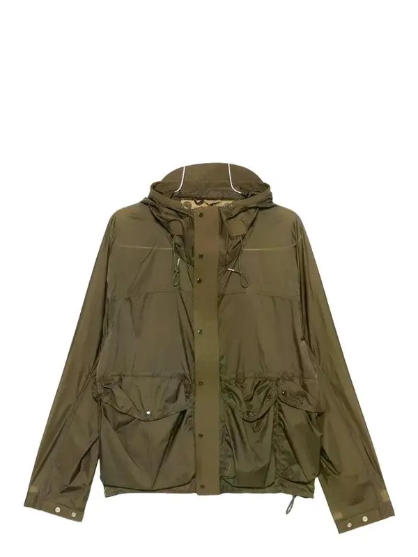 TEN C Skye Hooded Jacket - Green