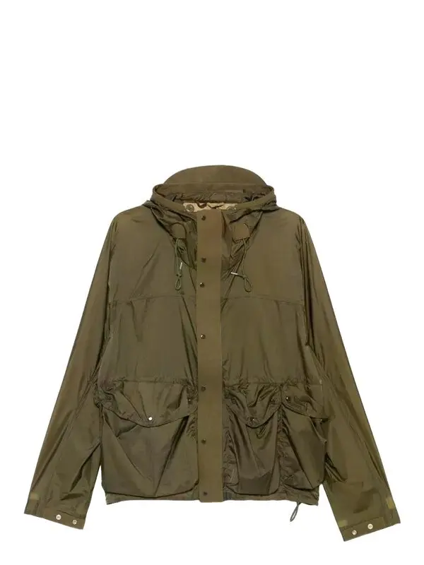 TEN C Skye Hooded Jacket - Green