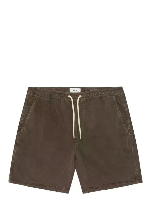 Nn07 Tailored Drawstring Shorts - Brown