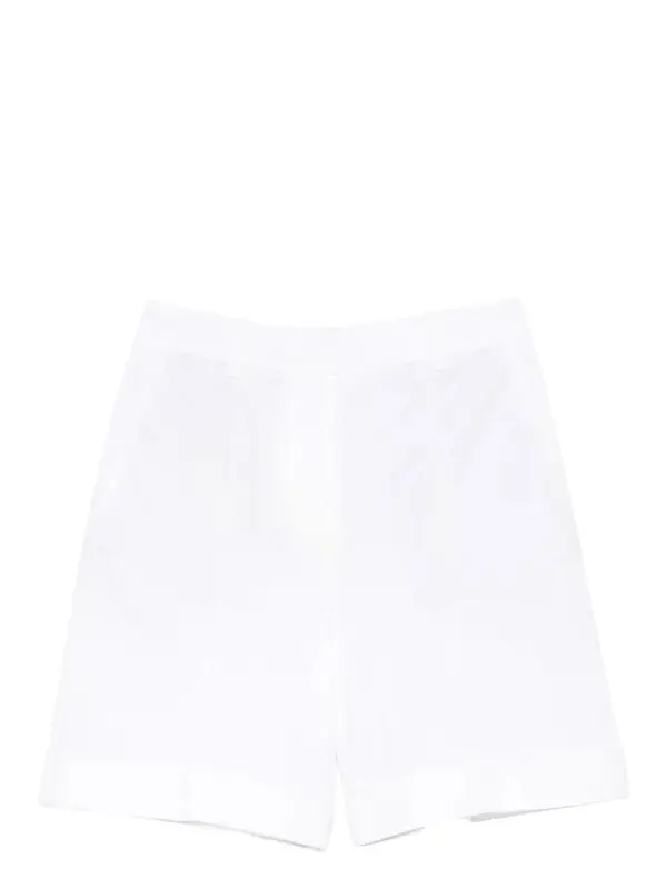 Eleventy Belt-loops Shorts - White