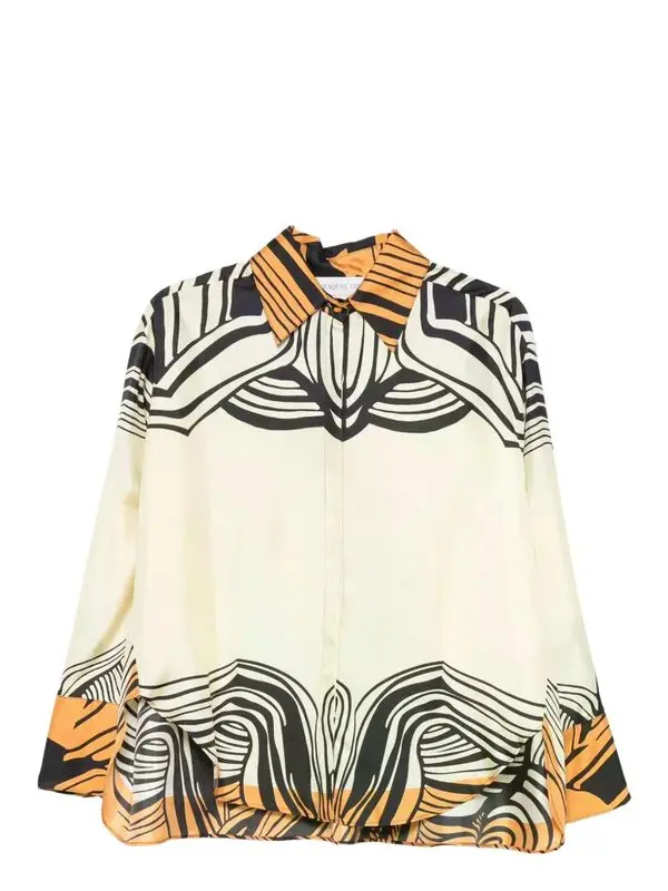Raquel Diniz Bahia Printed Shirt - Yellow