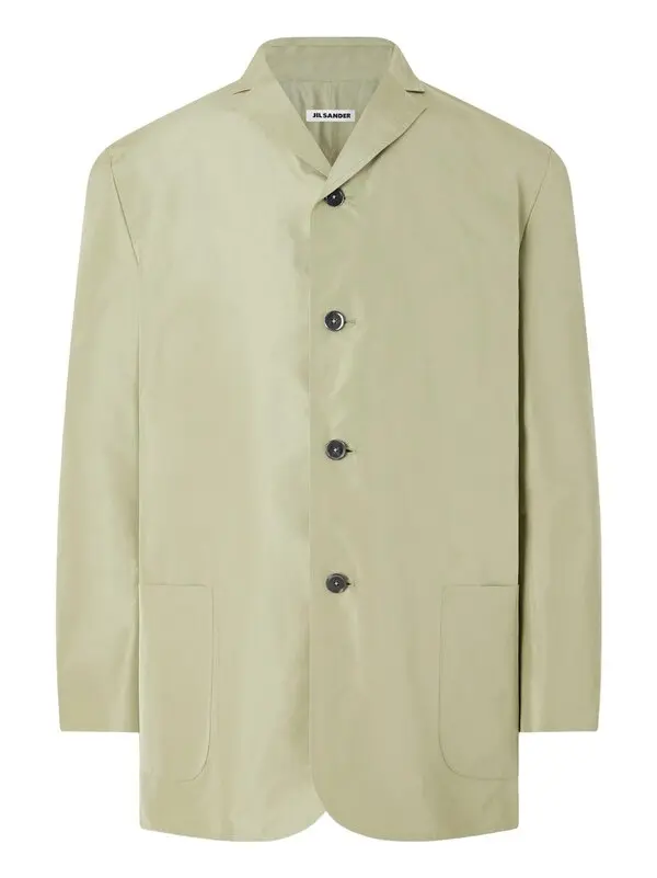 JIL SANDER Oversized Shell Jacket - Green