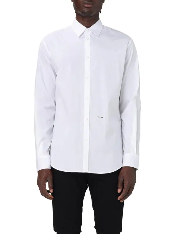 Dsquared2 Shirt In Cotton - White