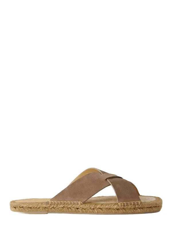 CastaÑer Keanu Suede Sandals - Taupe