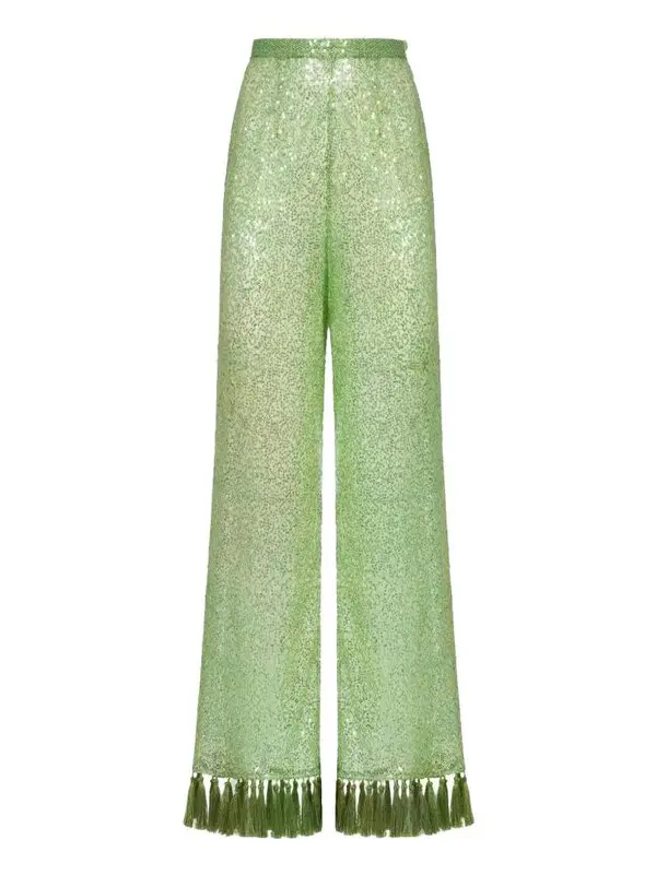 TALLER MARMO Cala Escondida Trousers - Green