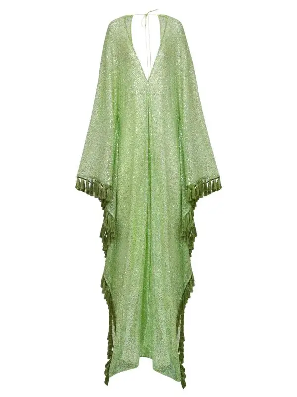 TALLER MARMO Absolutely Ooo Maxi Dress - Green