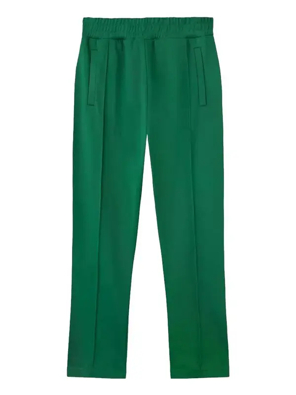 Palm Angels Curved Logo Track Pants - Green