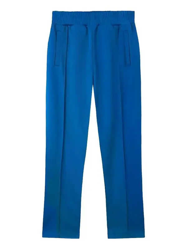 Palm Angels Curved Logo Track Trousers - Blue