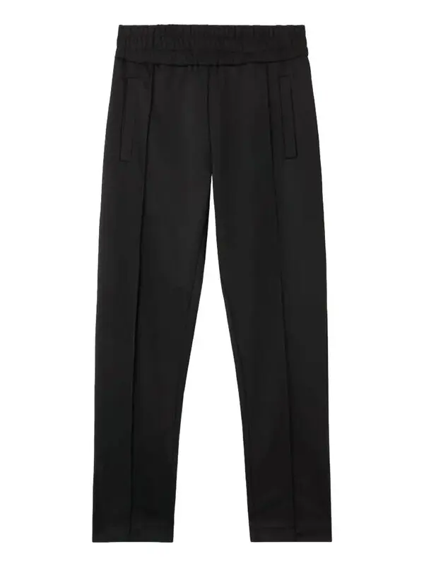 Palm Angels Curved Logo Track Pants - Black