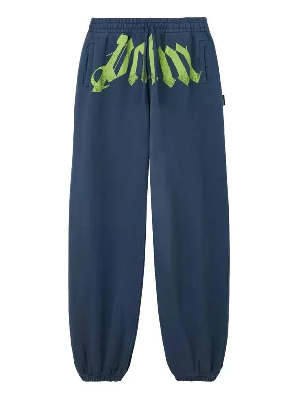 Palm Angels Elasticated-waistband Track Pants - Blue