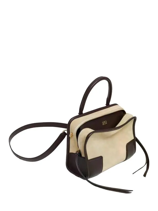 Loewe Colourblock Top Handle Tote - Neutrals