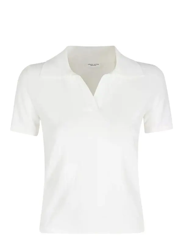 ROBERTO COLLINA Collared T-shirt - White