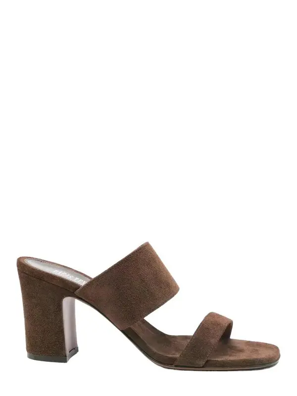 Paris Texas Ava Strap Sandals - Brown