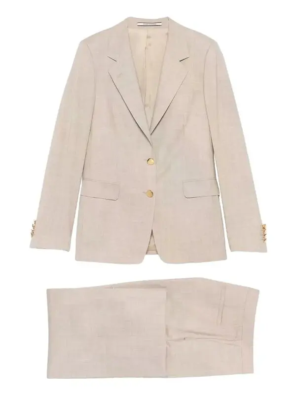 Tagliatore Single-breasted Suit - Neutrals