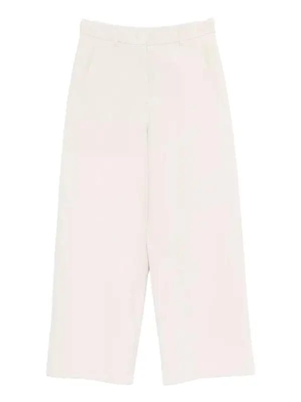 Max Mara Caucaso Belt-loop Pocket Trousers - Neutrals
