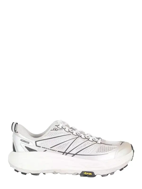 HOKA® Mafate Speed 2 Logo Sneakers - White