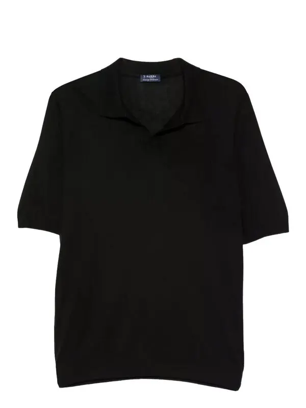 BARBA NAPOLI Short-sleeves T-shirt - Black