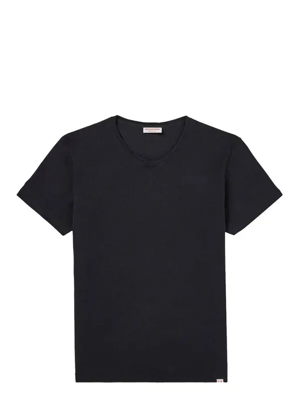 Orlebar Brown Cotton-jersey T-shirt - Black