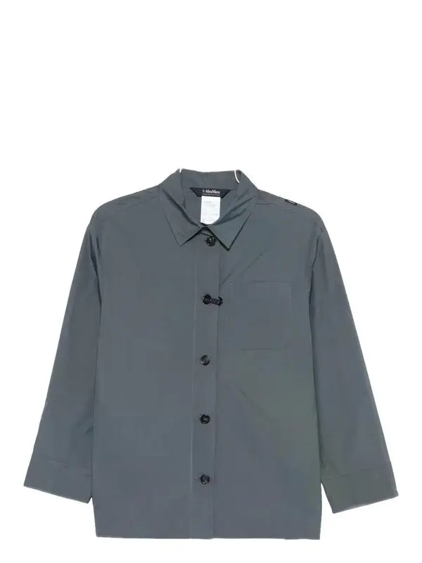 Max Mara Chest-pocket Shirt - Grey