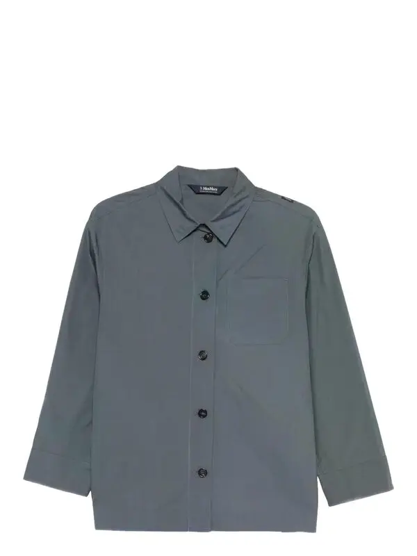 Max Mara Chest-pocket Shirt - Grey