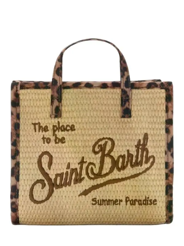 MC2 SAINT BARTH Mini Vivian Tote Bag - Neutrals