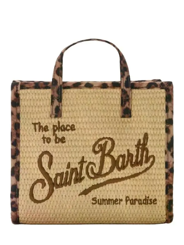 MC2 SAINT BARTH Mini Vivian Tote Bag - Neutrals