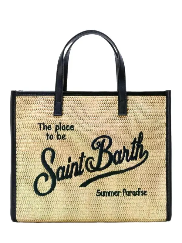 MC2 SAINT BARTH Mini Vivian Tote Bag - Neutrals