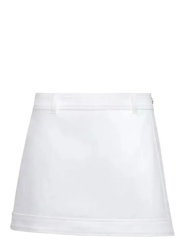 Cinq À Sept Larsa Denim Mini Skort - White